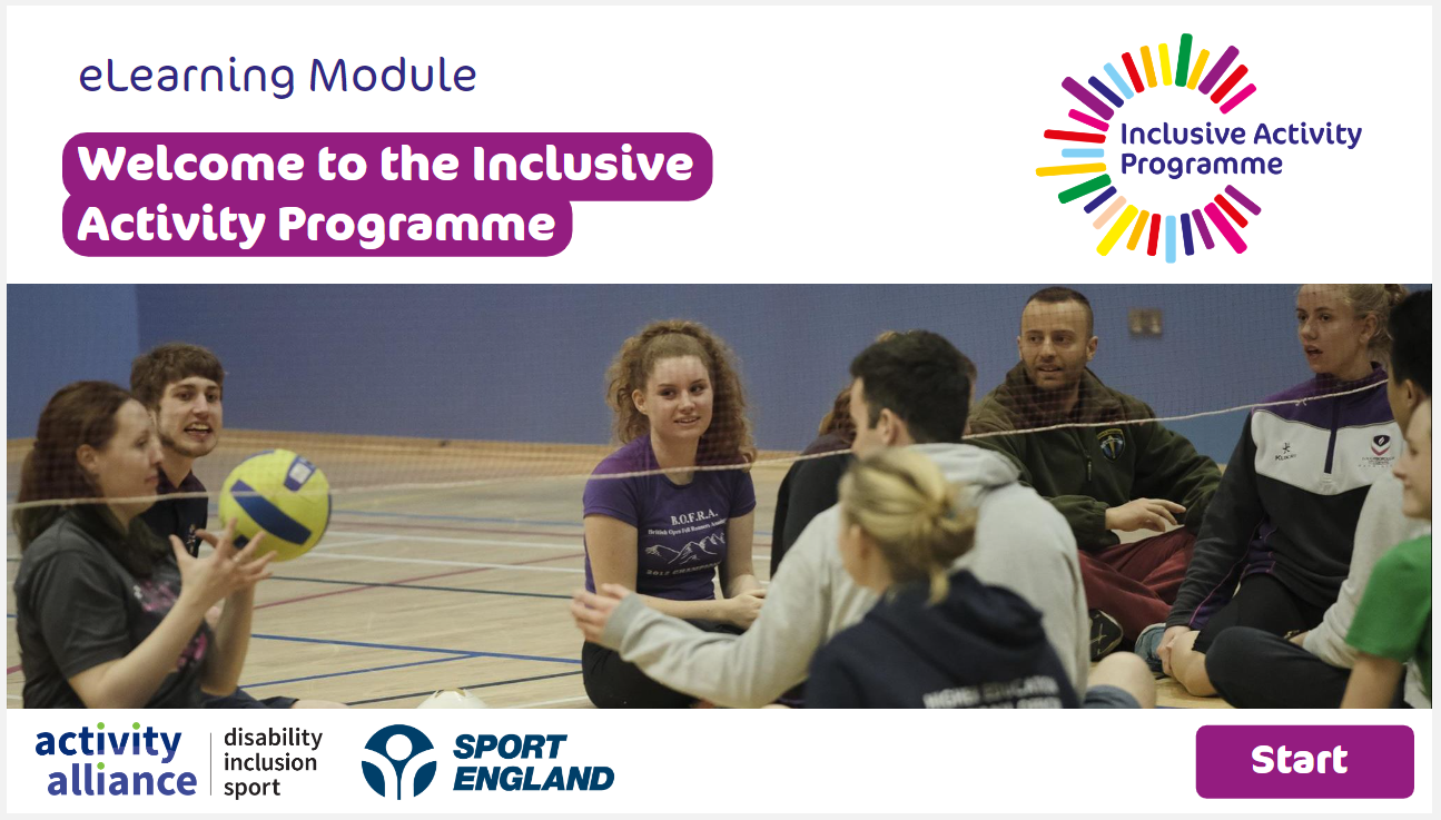 Inclusive Activity Programme eLearning module now available to all ...